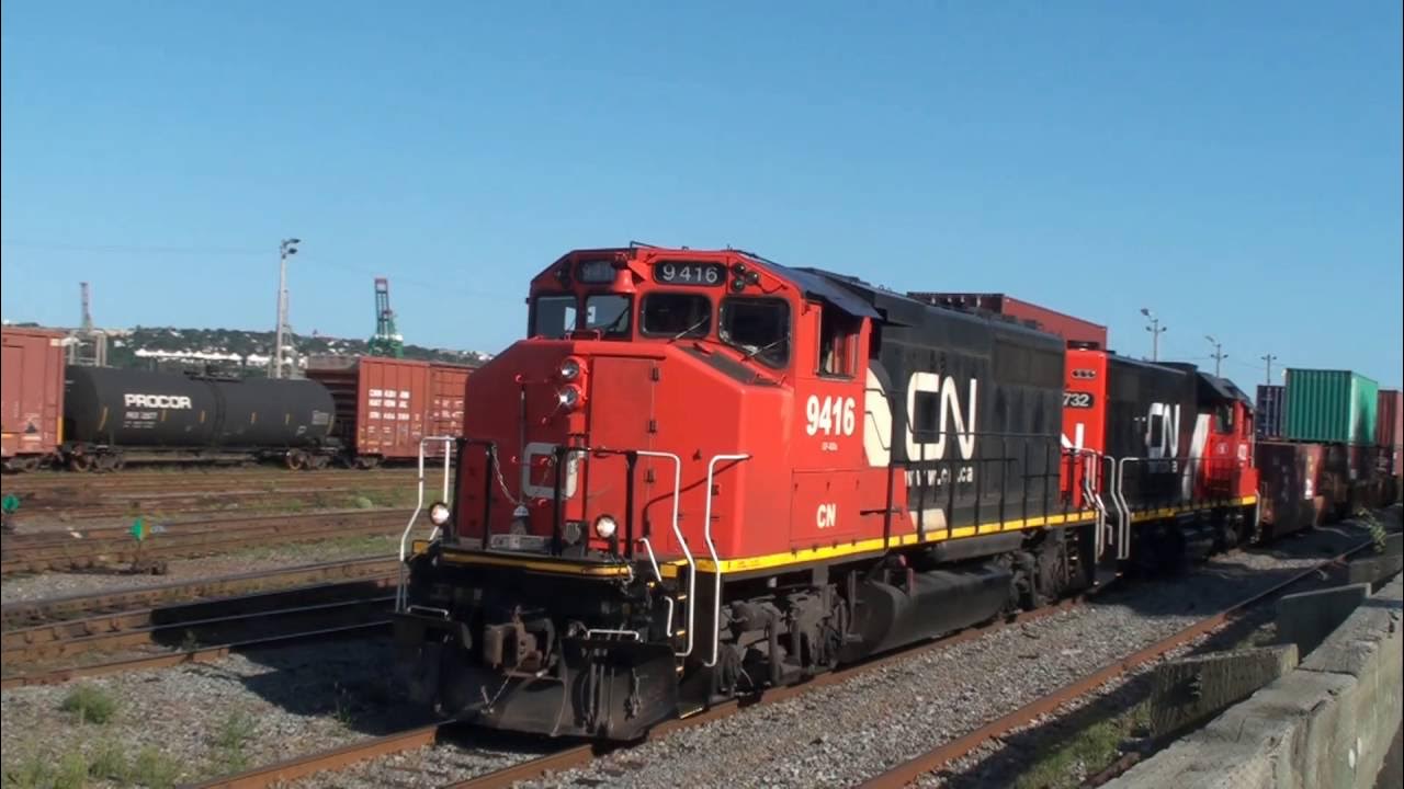 CN's GP40-2s 2010-2016 - YouTube
