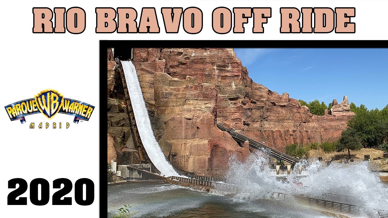 [4K] Parque Warner - Río Bravo (off ride) - YouTube