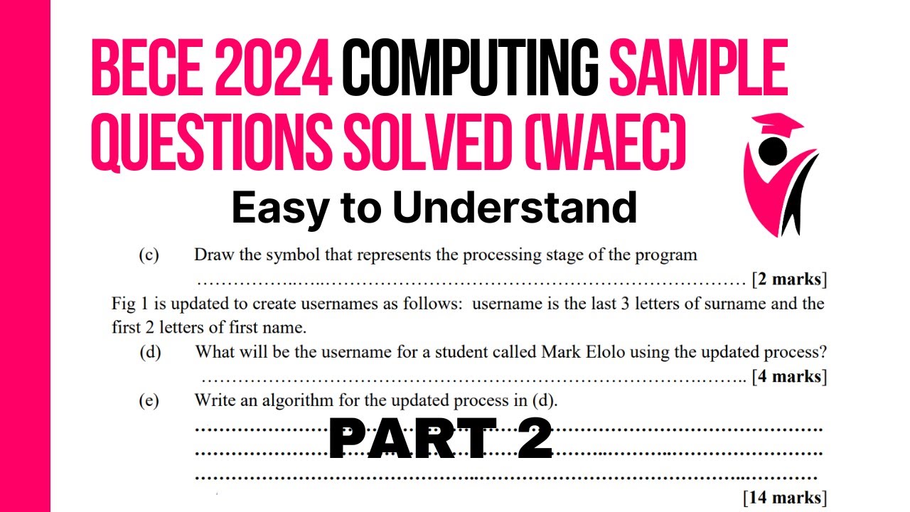 BECE 2024 COMPUTING SAMPLE QUESTIONS WITH ANSWERS PAPER 2 EASY TO bece-2024-computing-sample-questions-with-answers-paper-2-easy-to