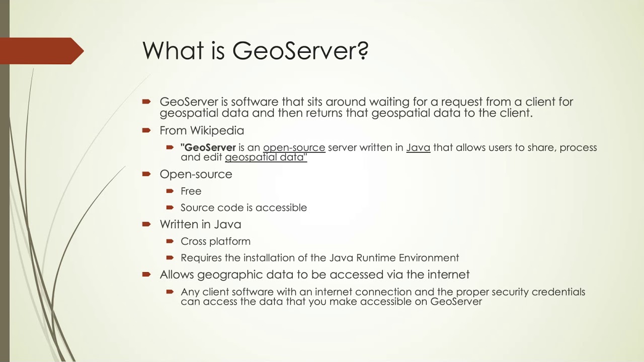 What Is Geoserver Youtube