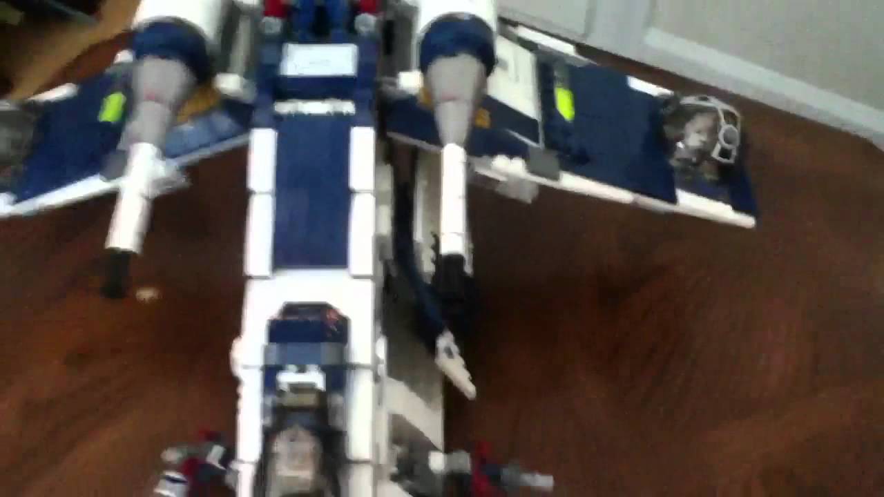 Lego ARC Gunship review - YouTube