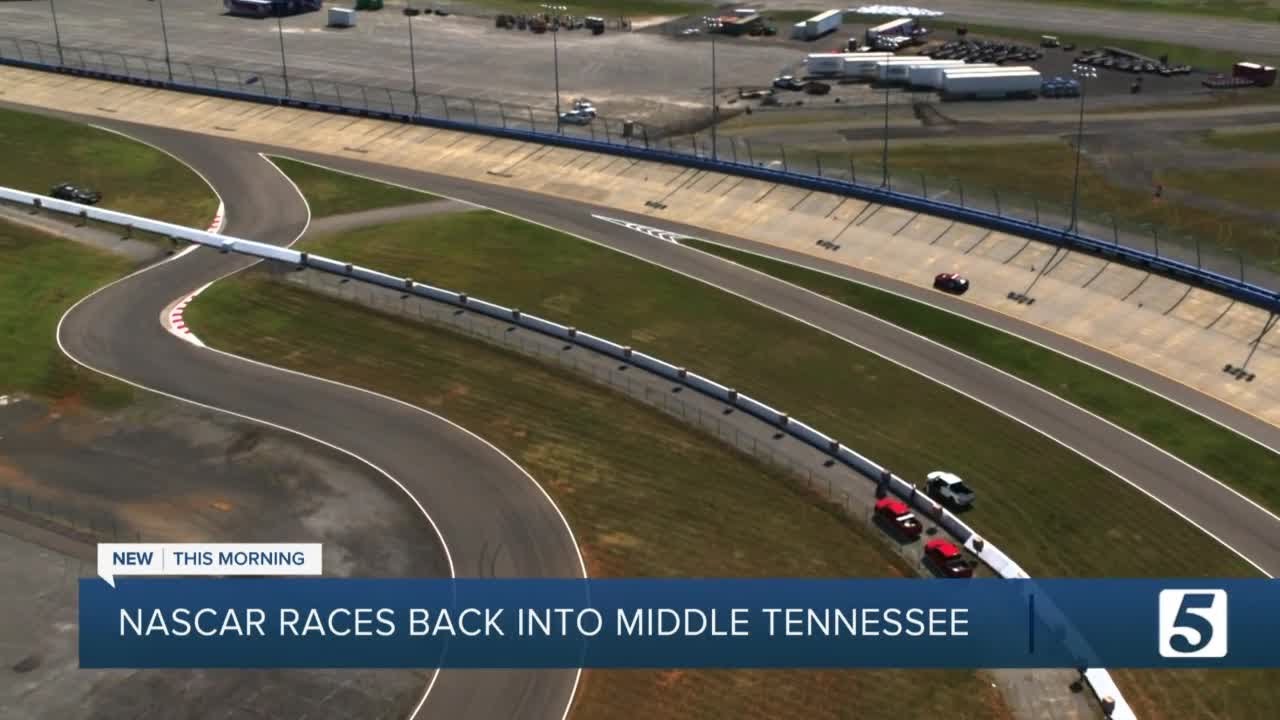 NASCAR races back into Middle Tennessee - YouTube