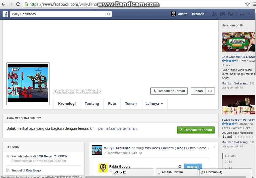 cara hack facebook - YouTube