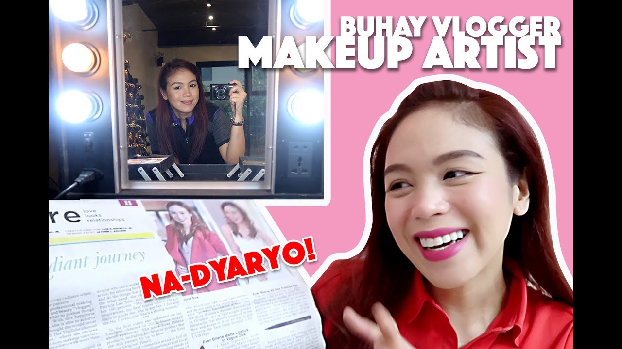 BUHAY VLOGGER AT MAKEUP ARTIST! PLUS NA-DYARYO SI INDAY! - candyloveart - YouTube