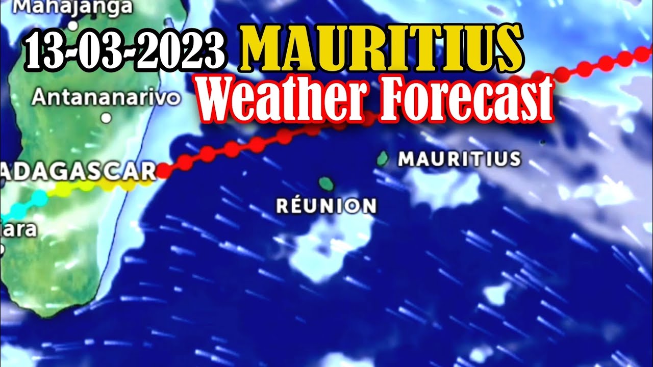 Reunion and MAURITIUS WEATHER Forecast - YouTube