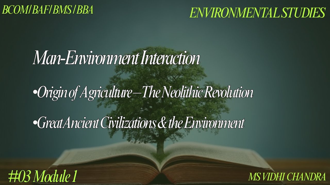 Origin of Agriculture | Great Ancient Civilizations & the Environment ...