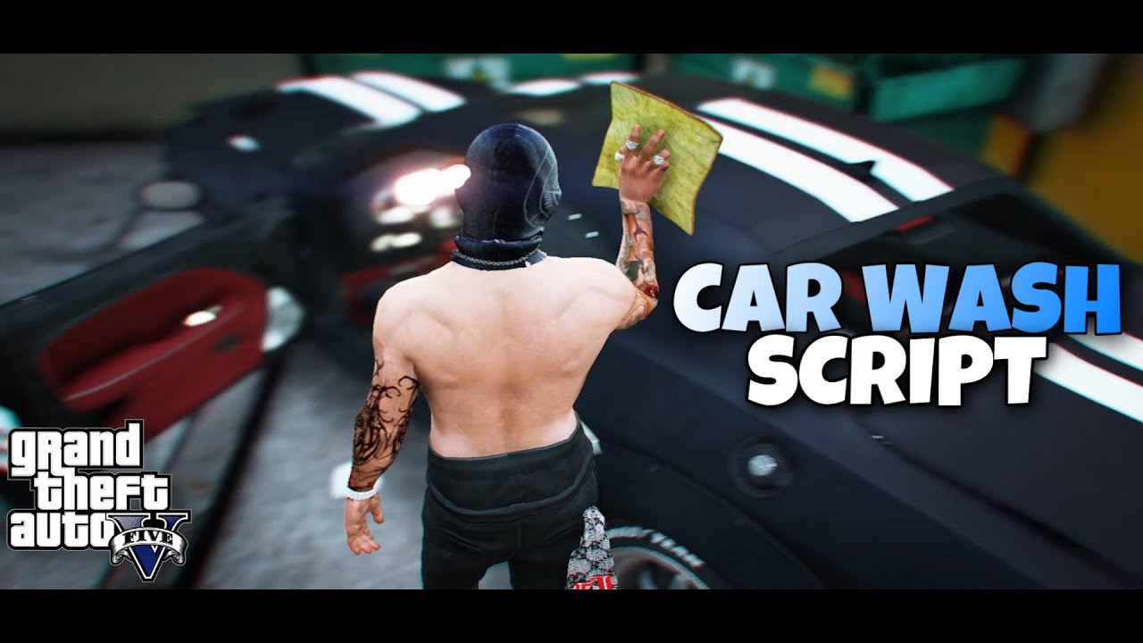 Car Wash Script In GTA 5 RP (FiveM) | GTA Custom SRT Hellcat Demon ...