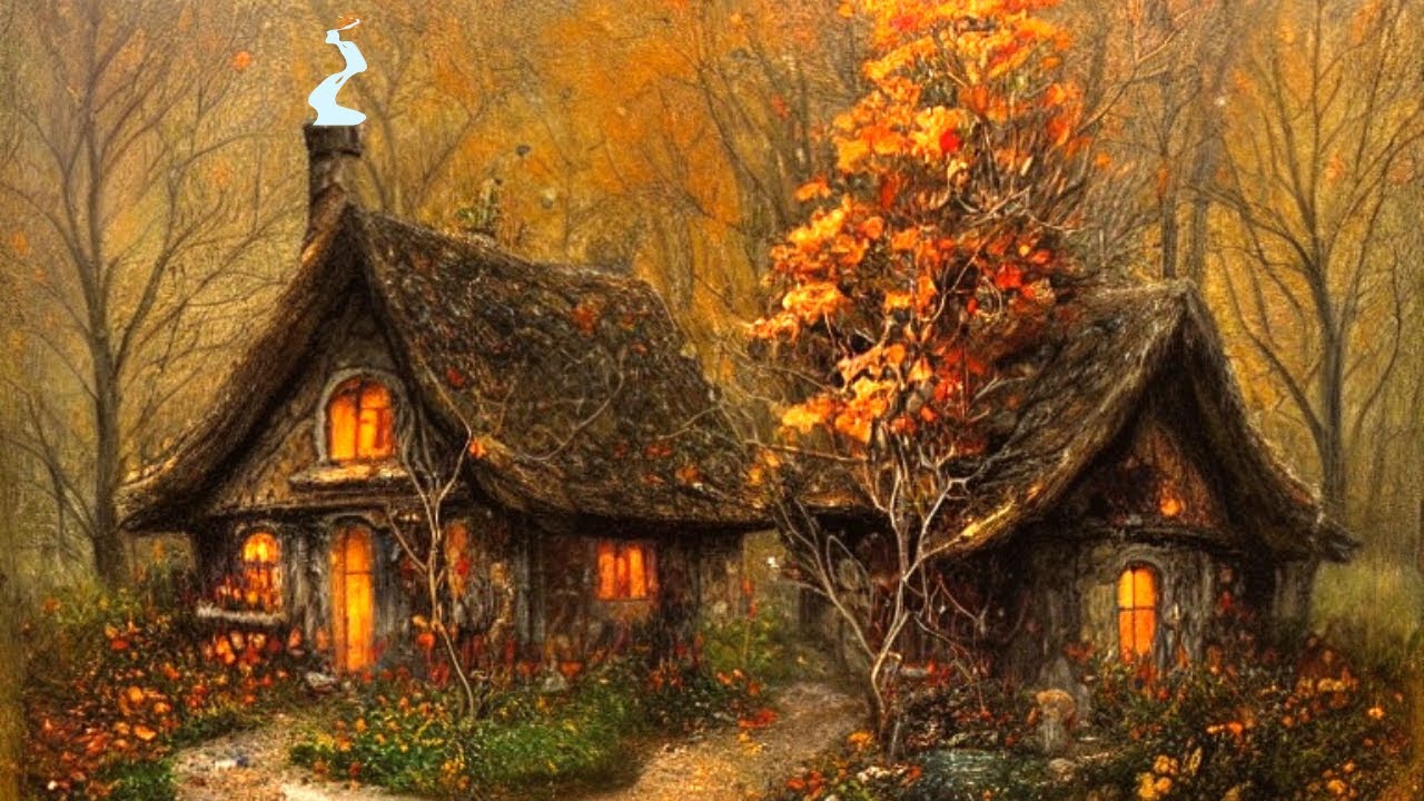 Fall Cottage 🍂 • Relaxing Peaceful Piano Music & Violin Music - YouTube