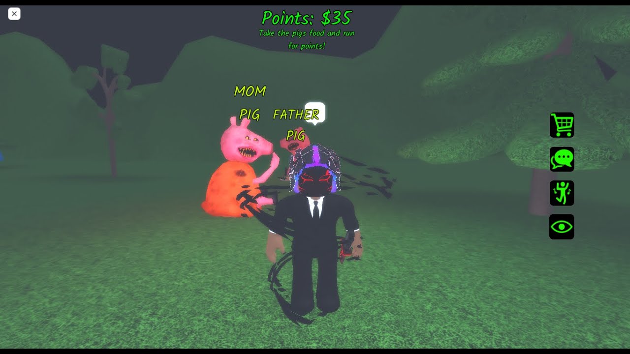 PLAYING HUNGRY PIG (A PIGGY GAME) - YouTube