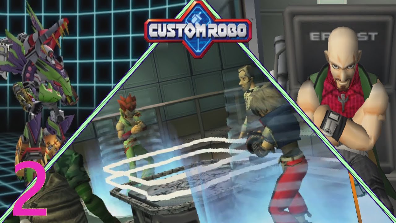 [2] A Robot Murder! (Custom Robo) - YouTube