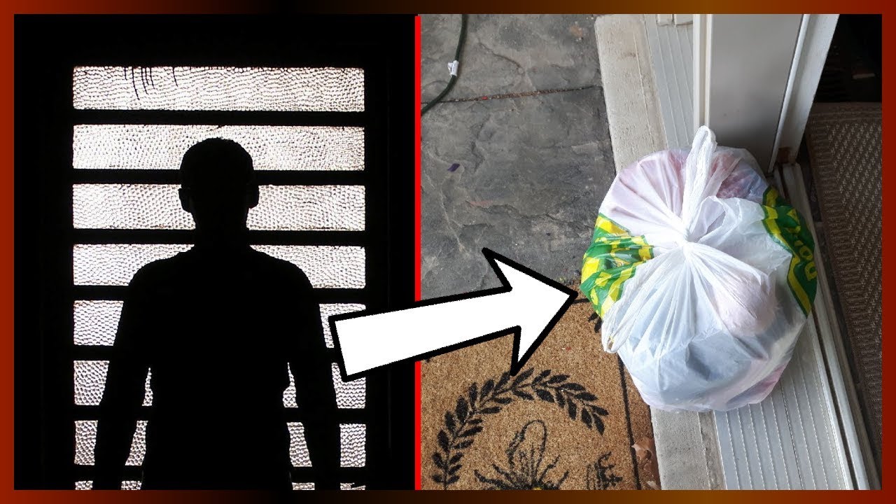 A Stranger Left A Creepy Package At Our Door... - YouTube