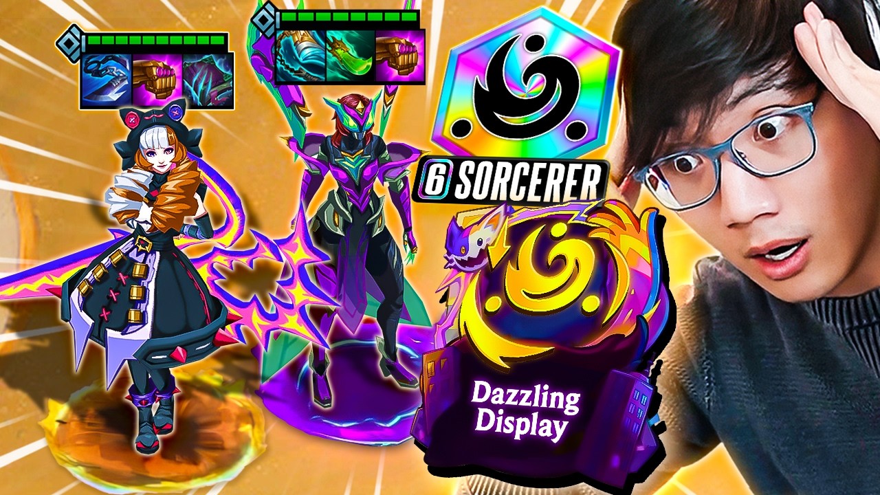 6 Sorcerer Dazzling Display Makes My Team Unkillable - YouTube