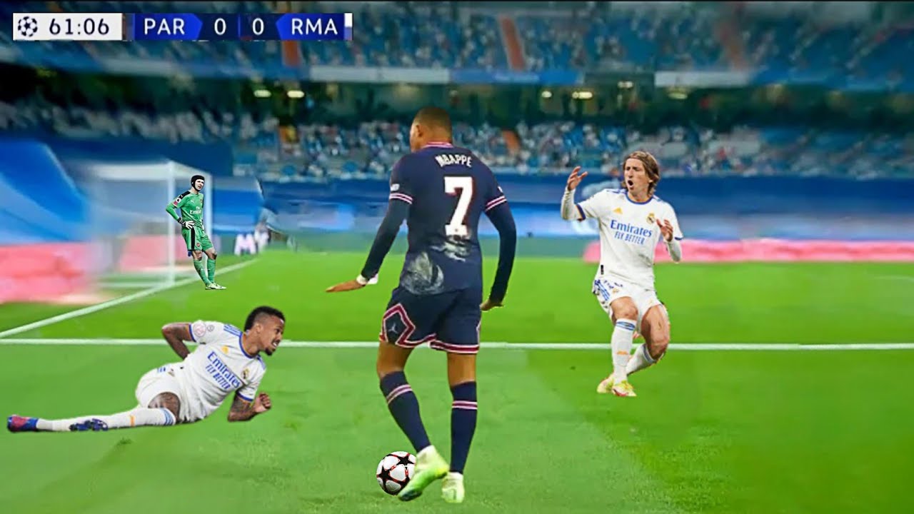 JOGADAS ABSURDAS DO MBAPPÉ - YouTube