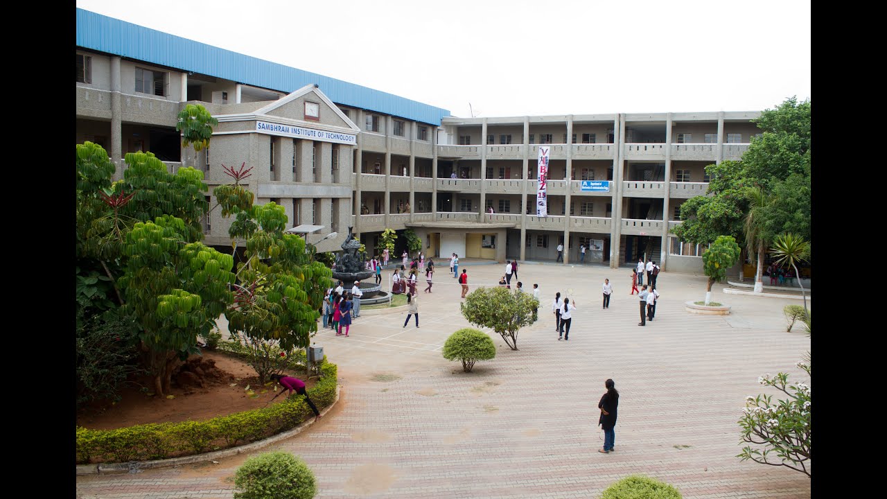 Sambhram Institute of Technology, Bangalore | Helipad View | Campus ...