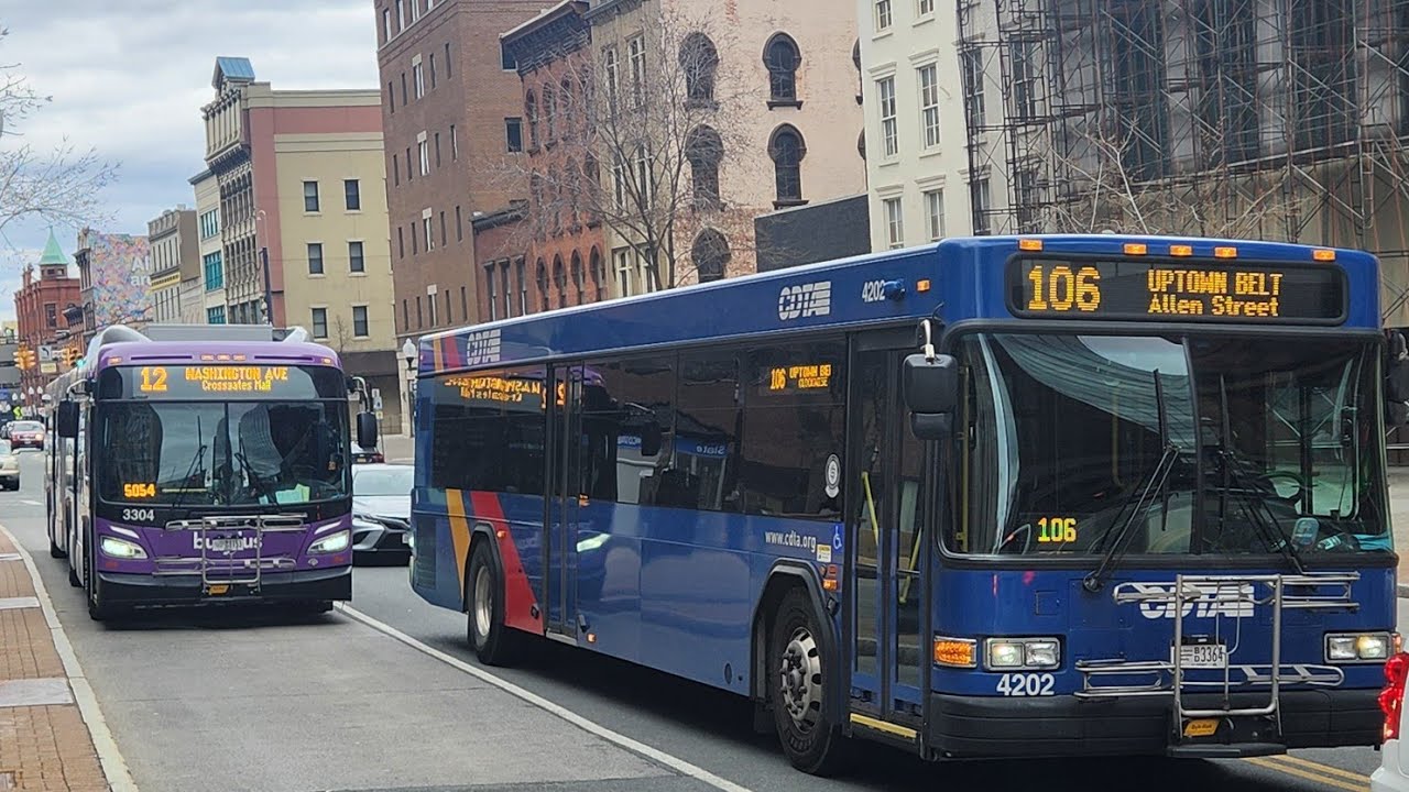 CDTA Bus Action at State St and Pearl/Lodge St [S3EP21] - YouTube