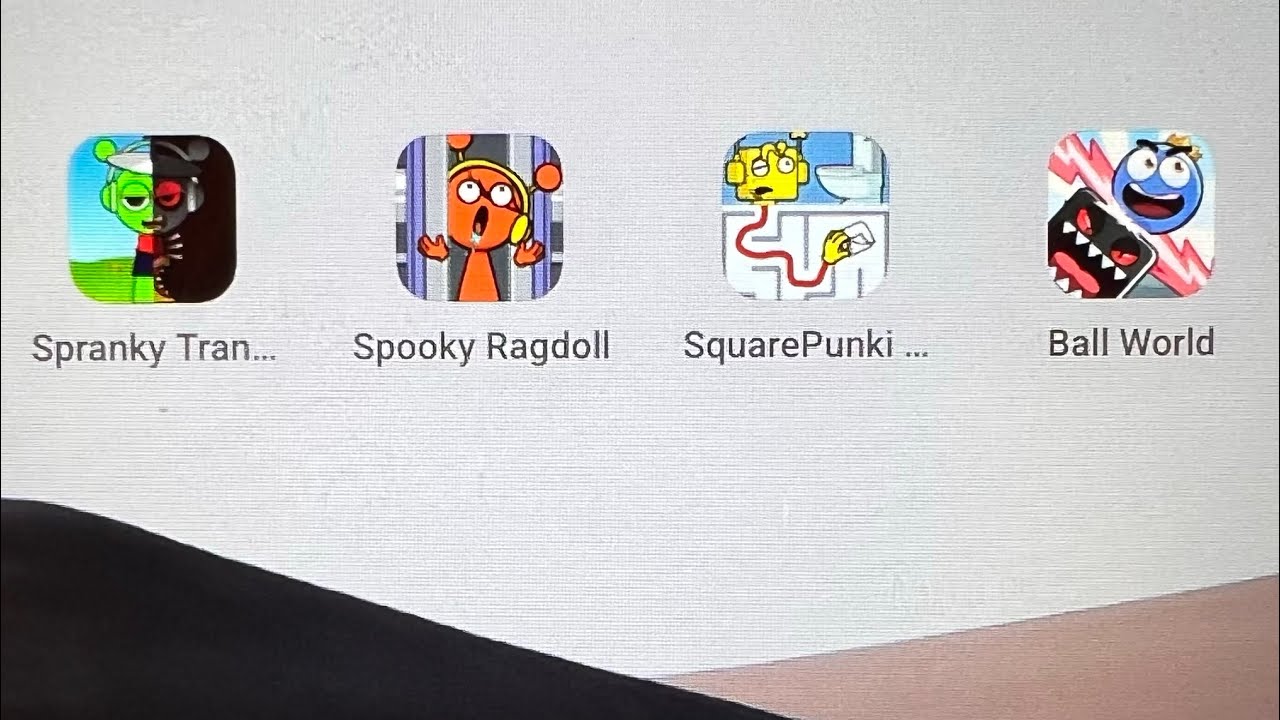 Spranky Transformer, Spooky Ragdoll, SquarePunki SPRUNKI, Sprunki Ball ...
