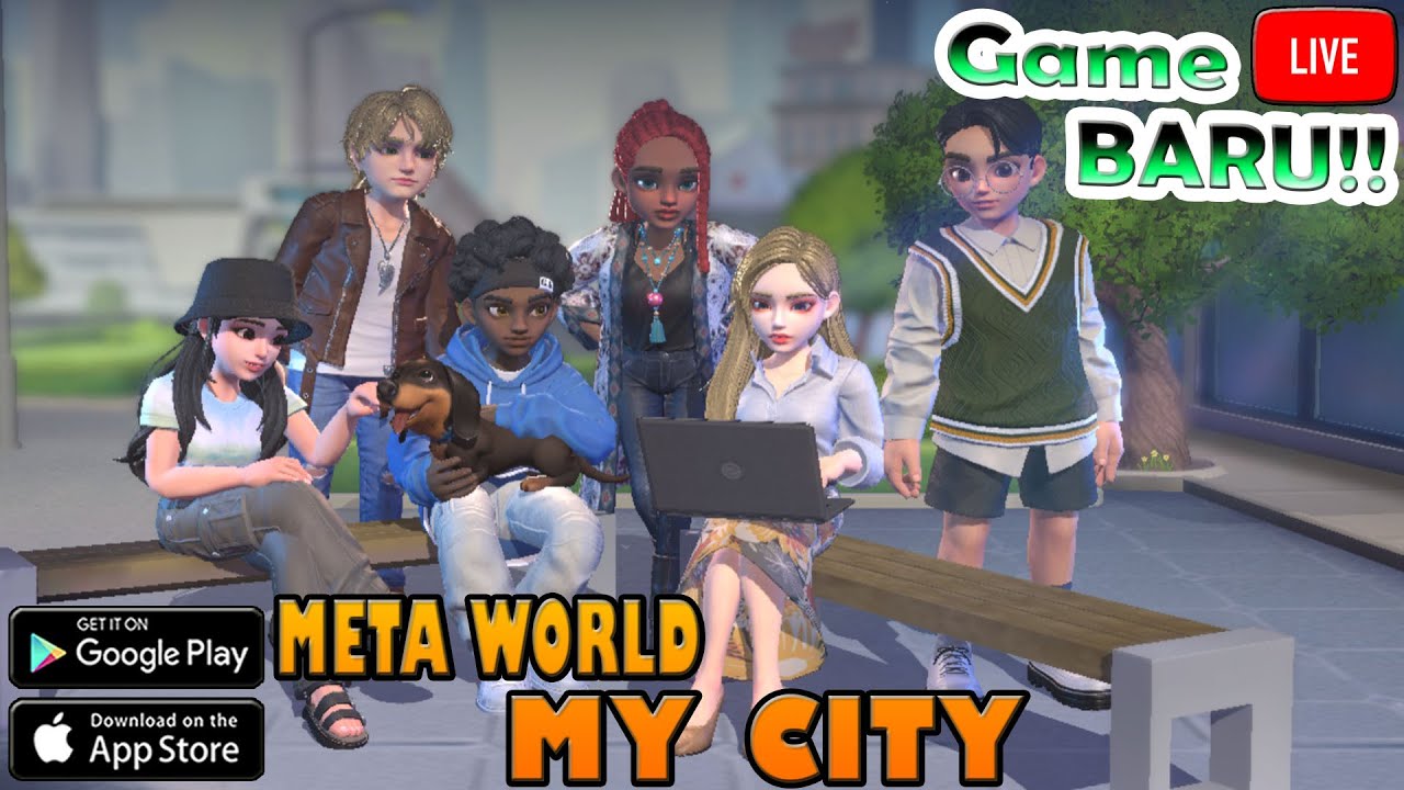 Wow Game baru!! Meta World: My City | Game NetMarble, katanya kaya ...