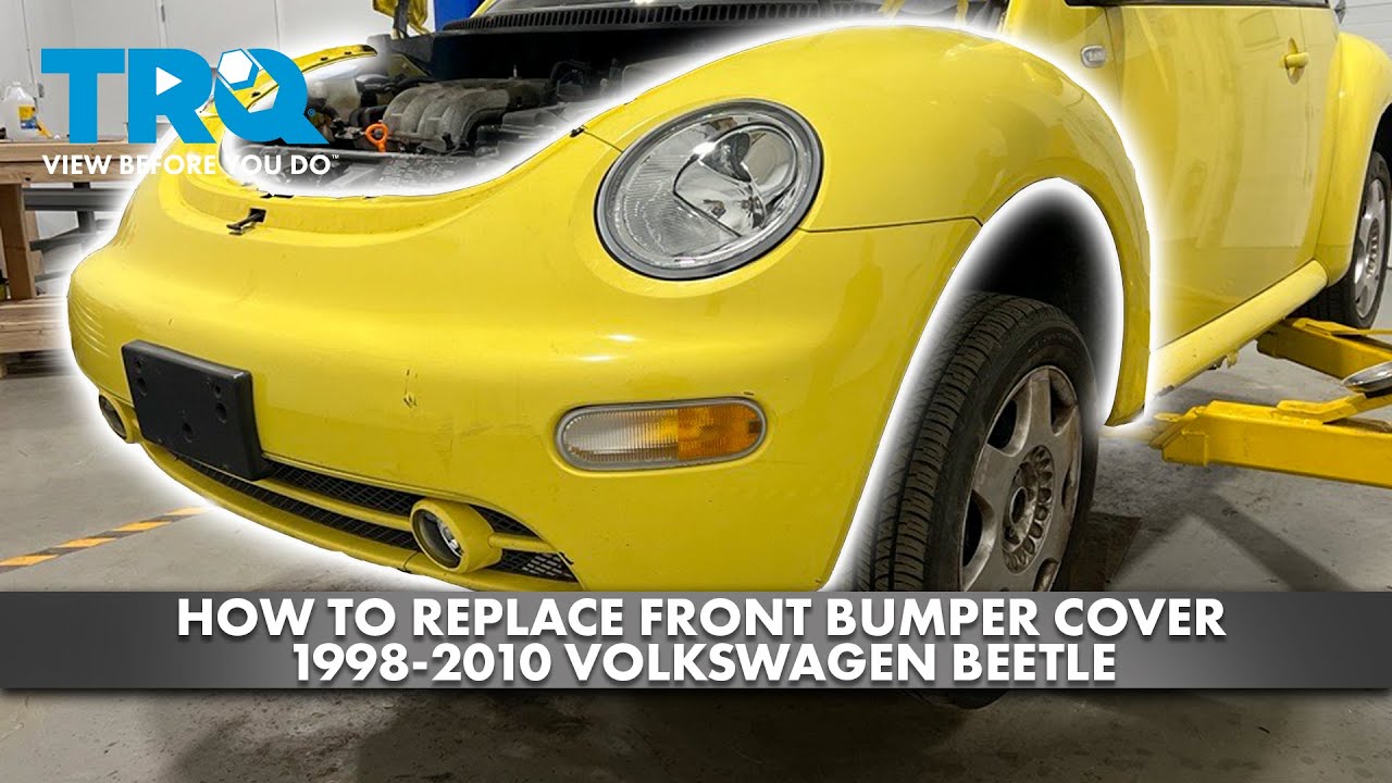 How To Replace Front Bumper Cover 1998 2010 Volkswagen Beetle YouTube How To Replace Front Bumper Cover 1998 2010 Volkswagen Beetle YouTube