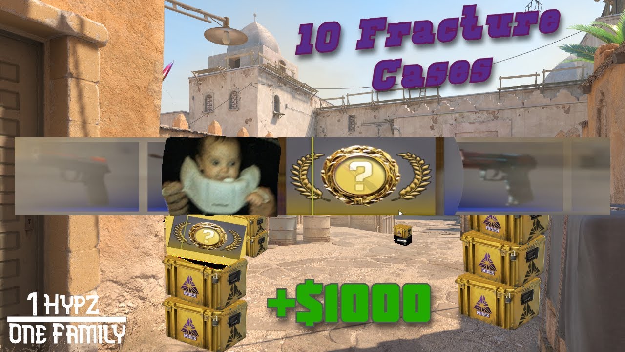 Opening 10 Fracture Cases | MY FIRST GOLD - YouTube