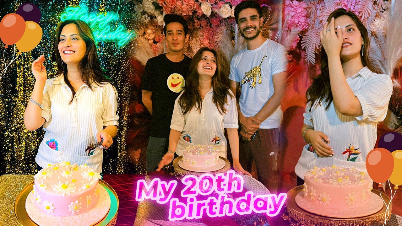 Celebrated my 20th birthday 🎂🎈 - YouTube