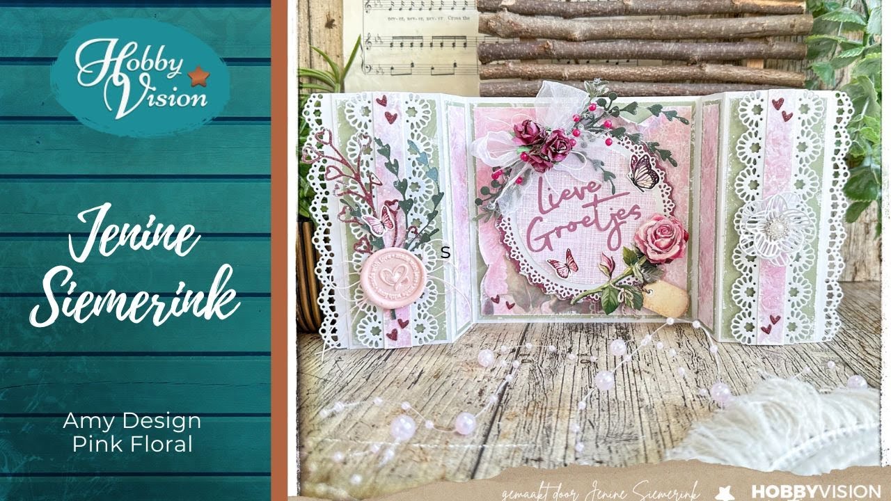 FBLive - Amy Design - Pink Floral - 18 jan - YouTube