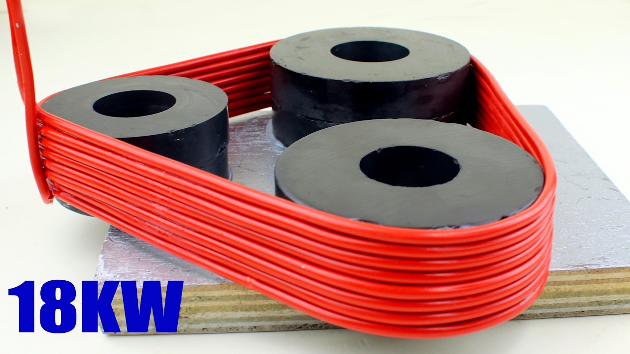 18000W AC Electricity big 3 Magnet PVC 2rm Copper Wire 220V Electric ...