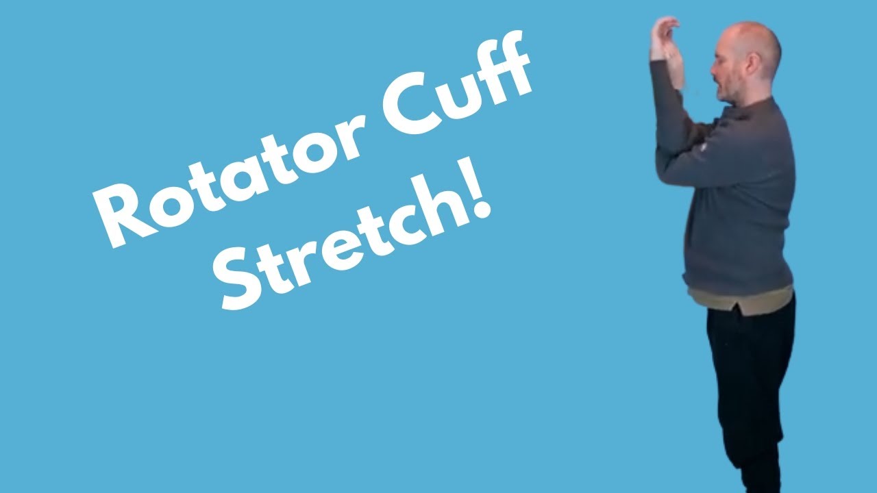 Rotator Cuff Stretch for Shoulder Pain | At-Home Recovery - YouTube