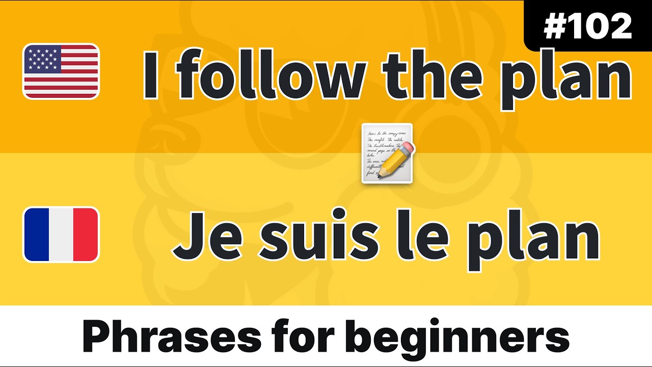 🇫🇷 Daily French for Beginners: Pick Up One Phrase Each Day! - "I follow ...