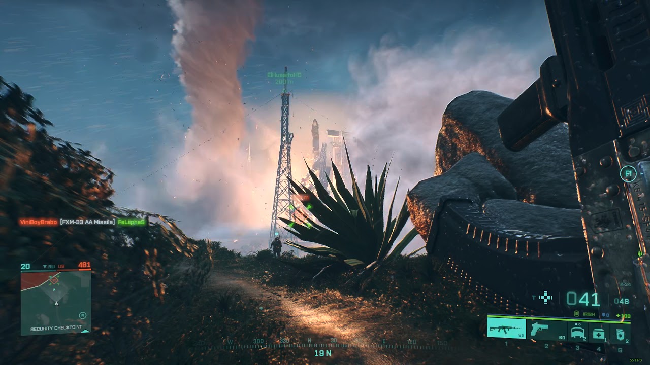 Battlefield 2042 - Tornado + Heavy Rain + Rocket Explosion (HDR - Ultra ...