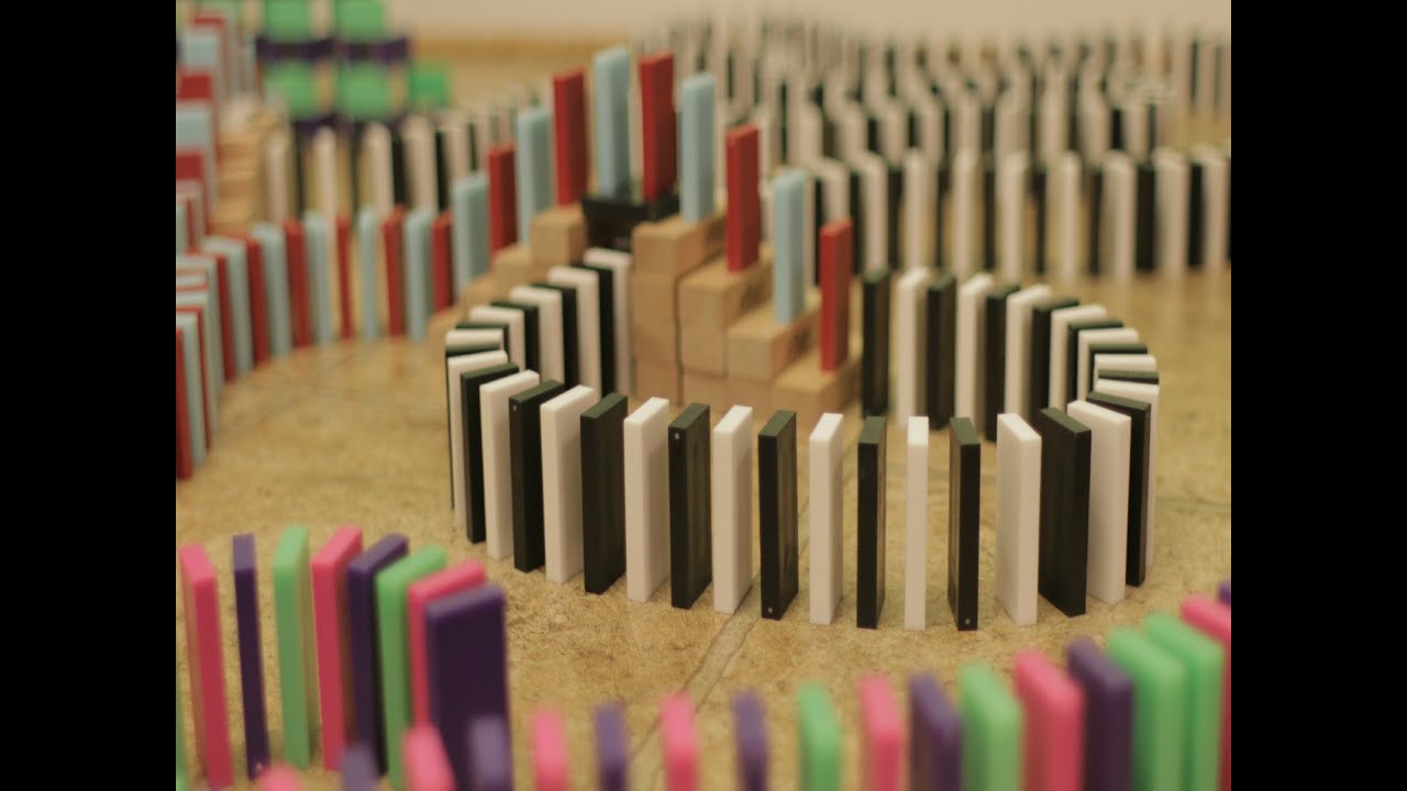 Domino Rally 5 - YouTube