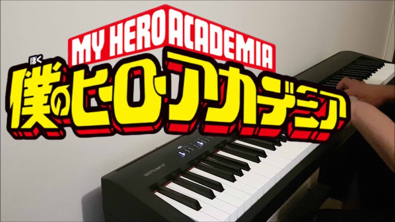 Boku no Hero Academia Season 2 Opening 1 - "Peace Sign" (Piano w ...