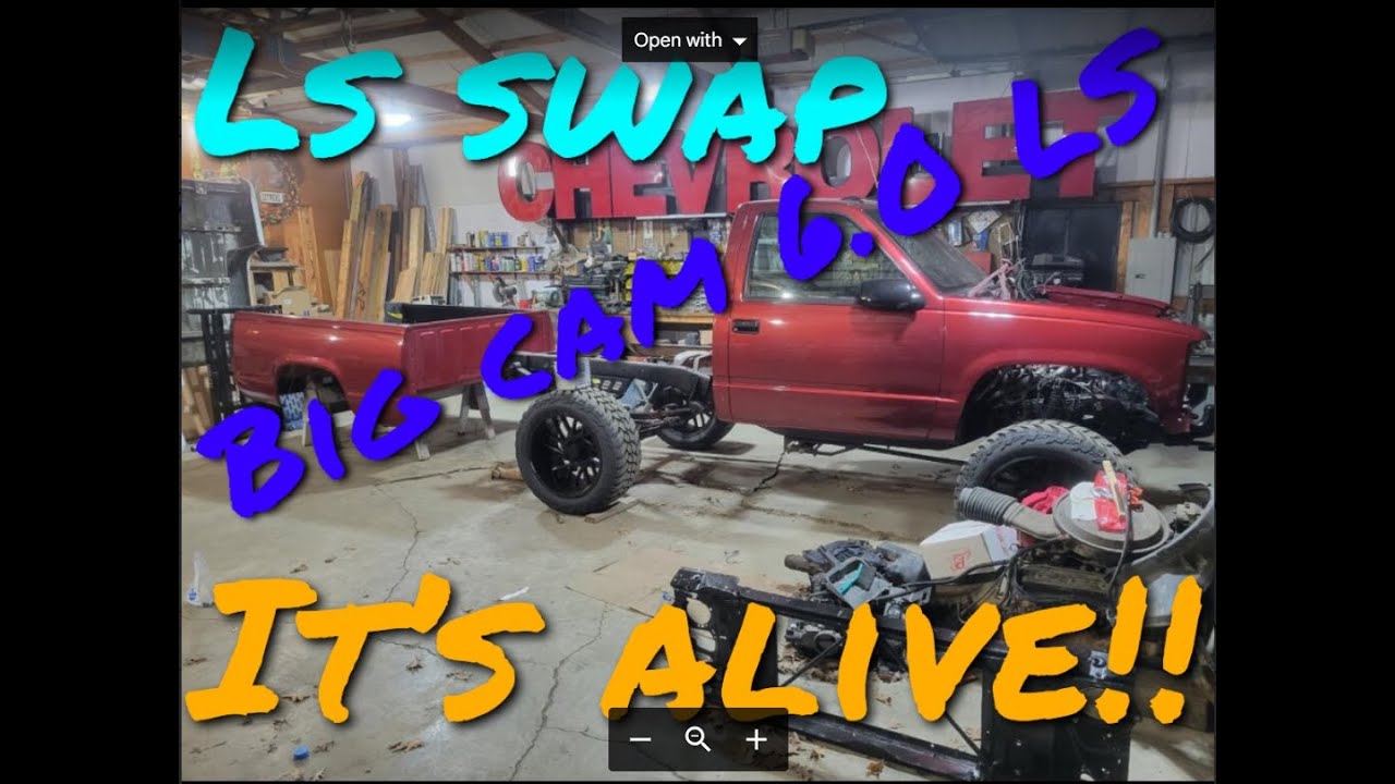 6.0 LS SWAP FIRST START UP!! BFD TSP CAM!! OBS LS SWAPED!! @HPTuners ...