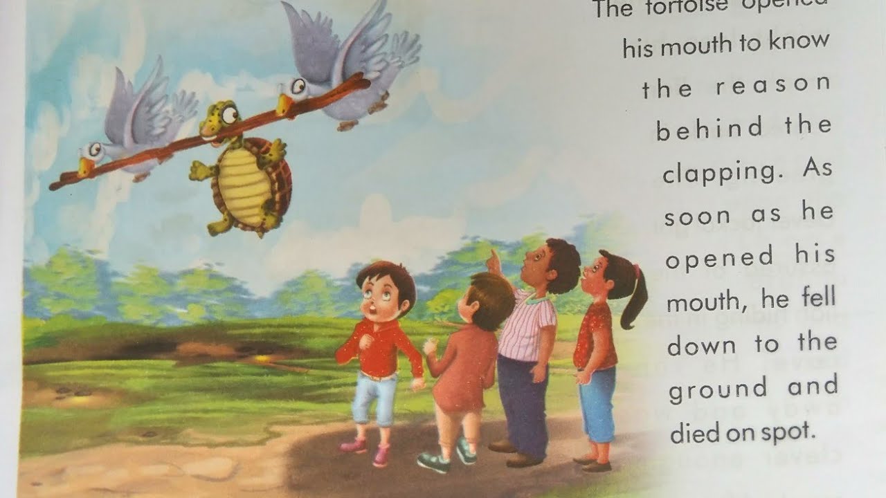 The Talkative Turtle story Panchatantra stories|very small story ...