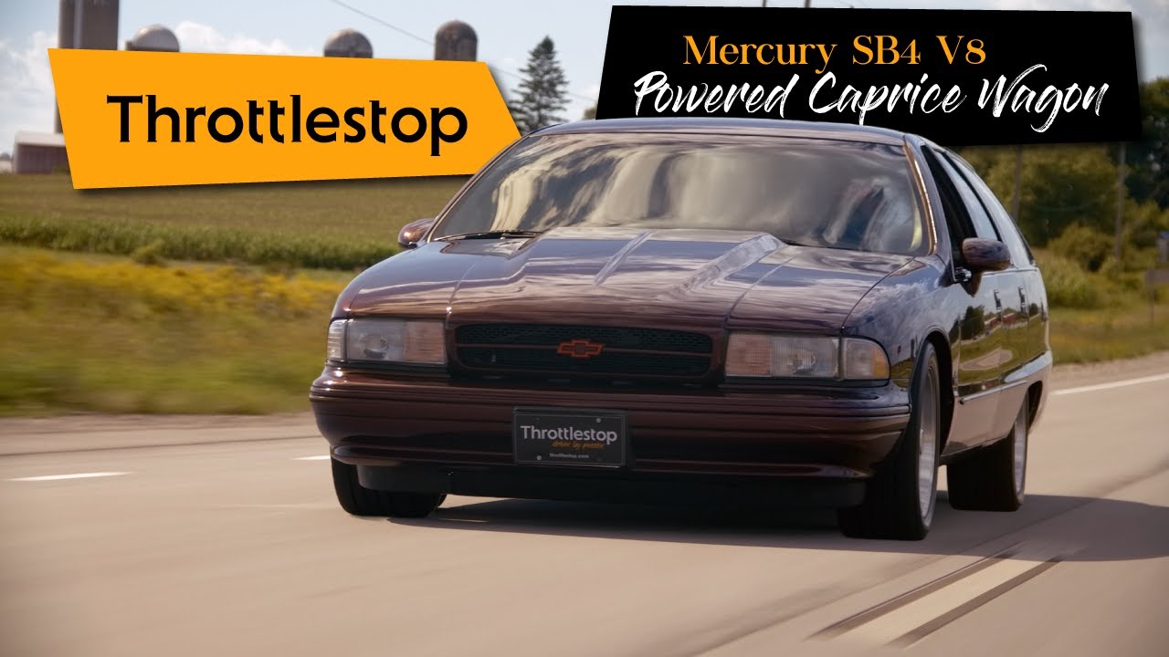 Mercury Marine SB4 V8 Powered Chevy Caprice - A Hotrod V8 stuffed in a ...