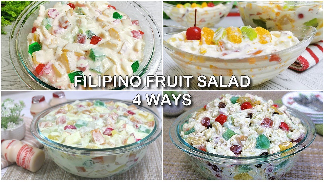 Filipino Style Fruit Salad Recipe