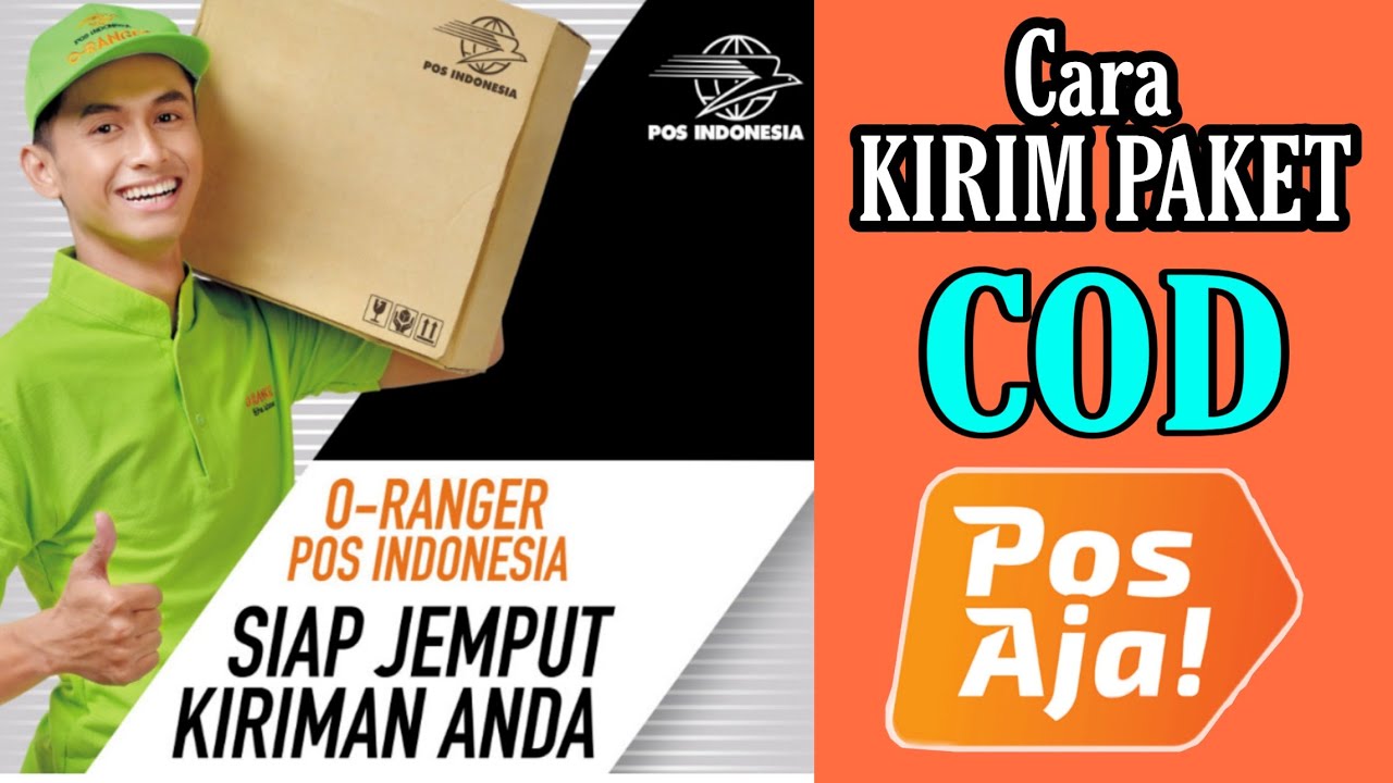 Cara Kirim PAKET COD di POS AJA - YouTube