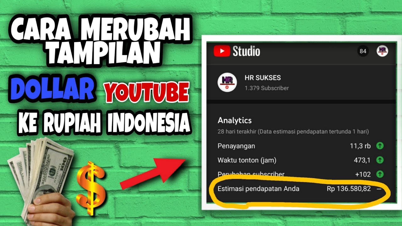 Cara Merubah Dollar Youtube Ke Rupiah Indonesia YouTube cara-merubah-dollar-youtube-ke-rupiah-indonesia-youtube