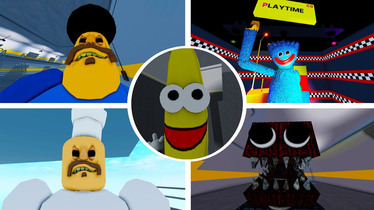 BARRY.EXE but Barry escapes Boxy Boo! ROBLOX Barry Prison Run! - YouTube