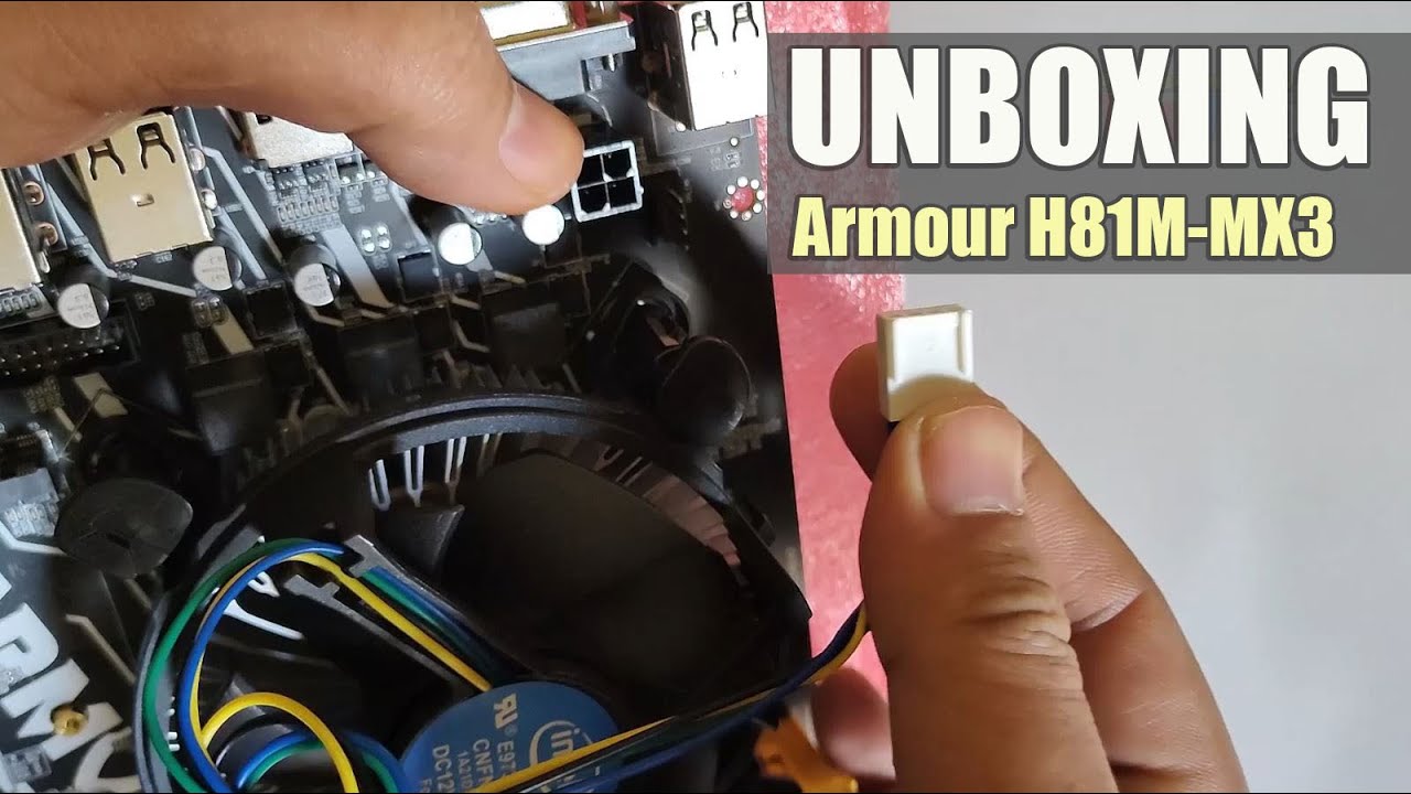 Armour H81M-MX3 | Budget motherboard Core i5 4th generation - YouTube
