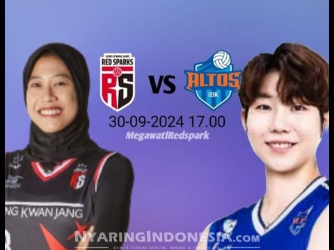 menegangkan round 5 RED SPARKS VS IBK ALTOS - KOVO CUP 2024 - LIGA VOLI KOREA SELATAN 2024 - YouTube