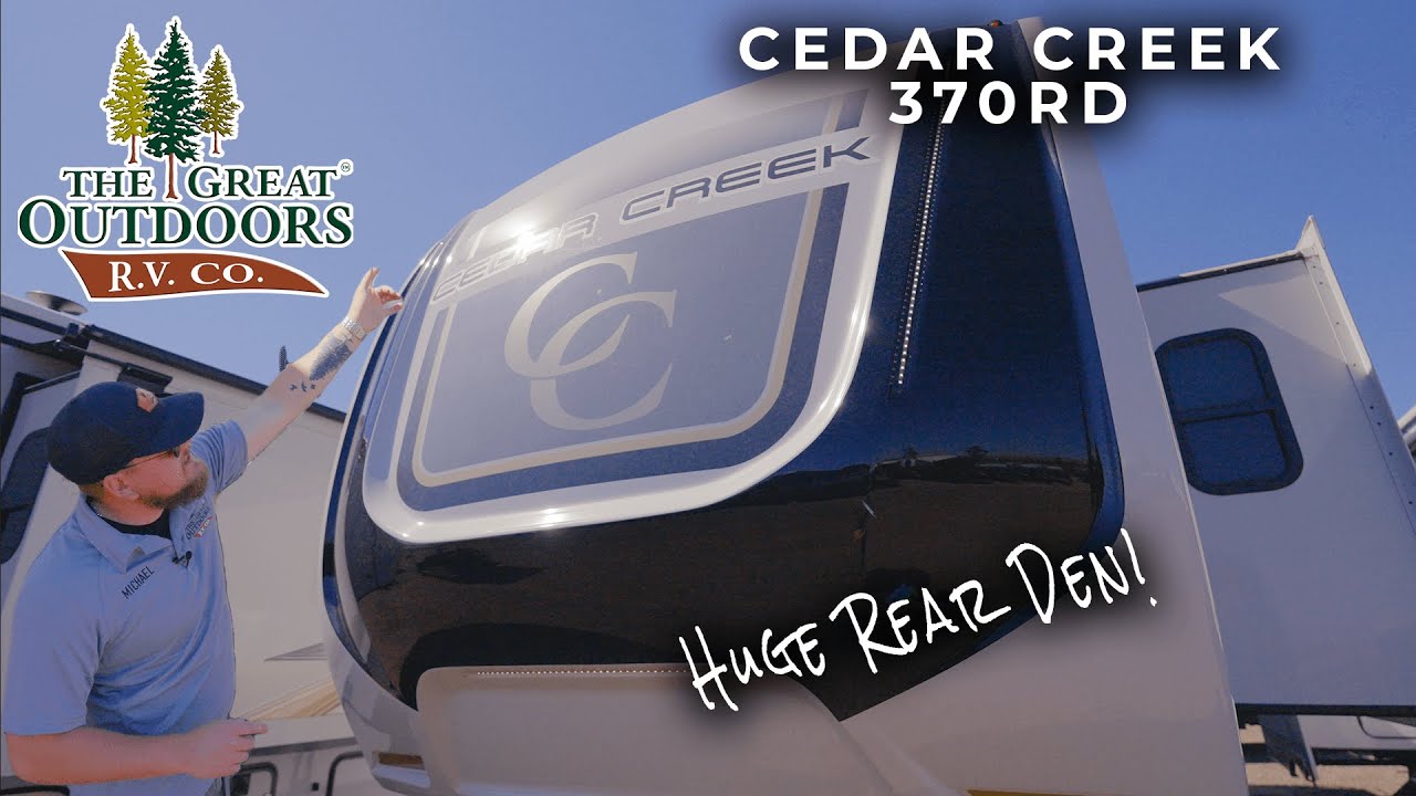 HUGE 5th Luxury 5th Wheel With Rear Den! - Cedar Creek 375RD [Best ...