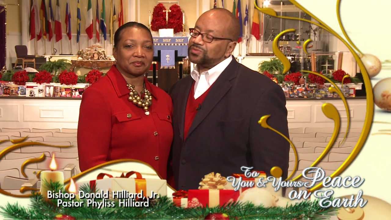 Bishop Donald & Pastor Phyliss Hilliard e-Holiday Christmas Greeting 2011 - YouTube