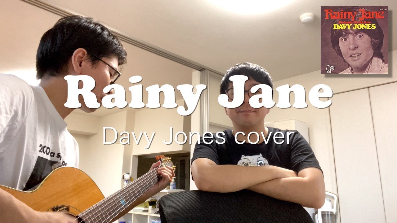 Rainy Jane - Davy Jones (The Monkees) acoustic guitar cover - YouTube