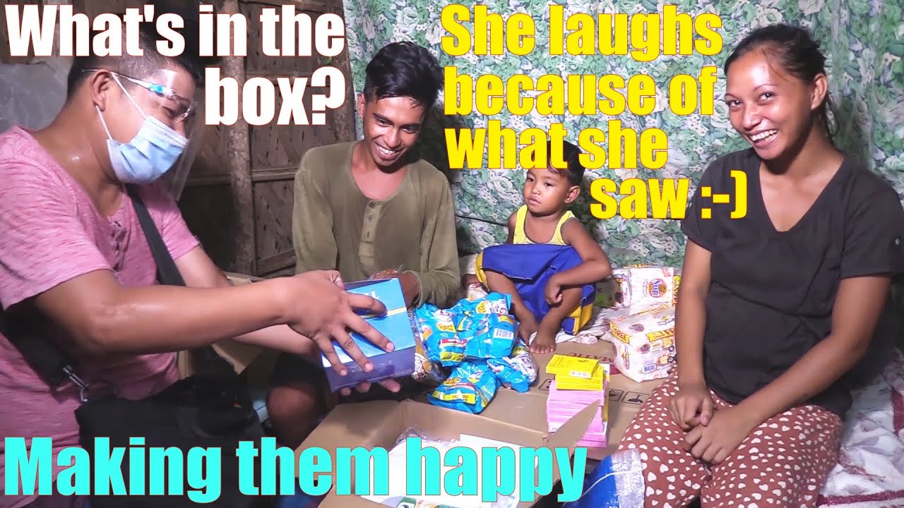 Making These Filipino Couple Laugh While Giving them Gifts. Let's ...