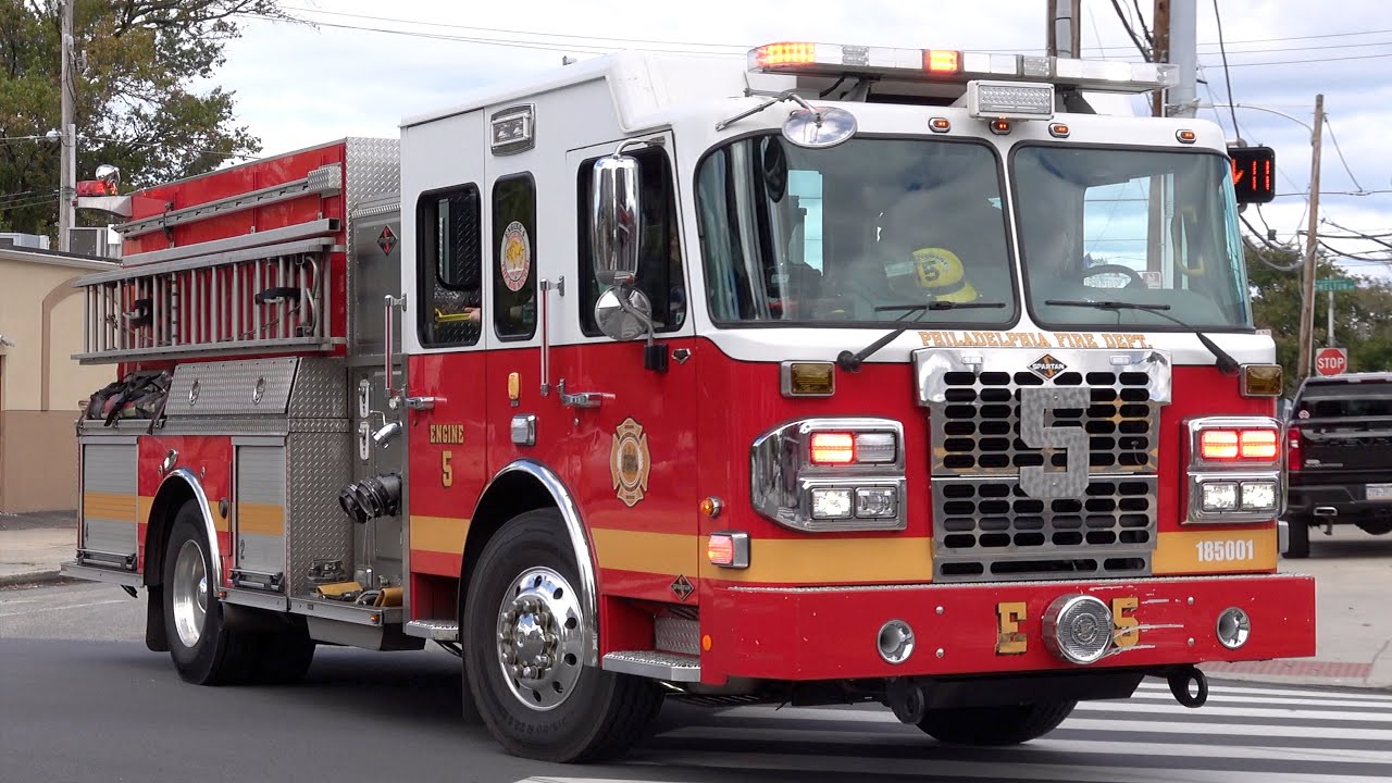 PFD Engine 5 Responding - YouTube