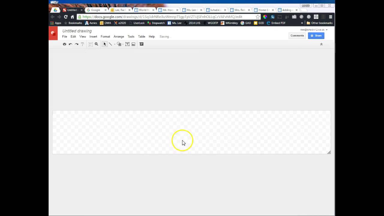 17 Custom Header (using Google Drawing) - YouTube