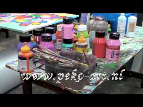Peko Art Schilderijen - YouTube