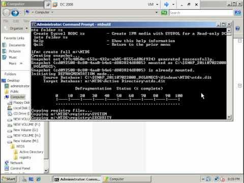 19-Installing an Additional Domain Controller by Using IFM - YouTube