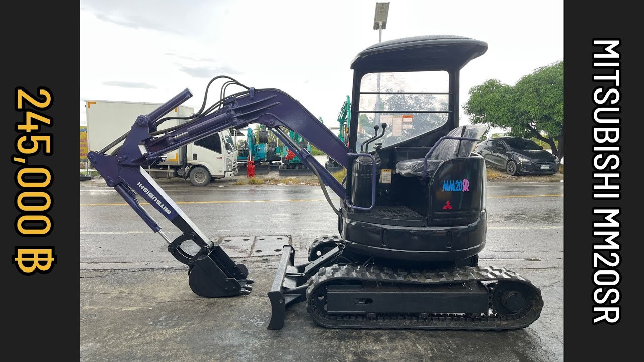 Mitsubishi MM20SR คอนโทรลน้ำมัน บูมสไลด์ ใช้งานน้อย สีสวย🎌🔥 - YouTube