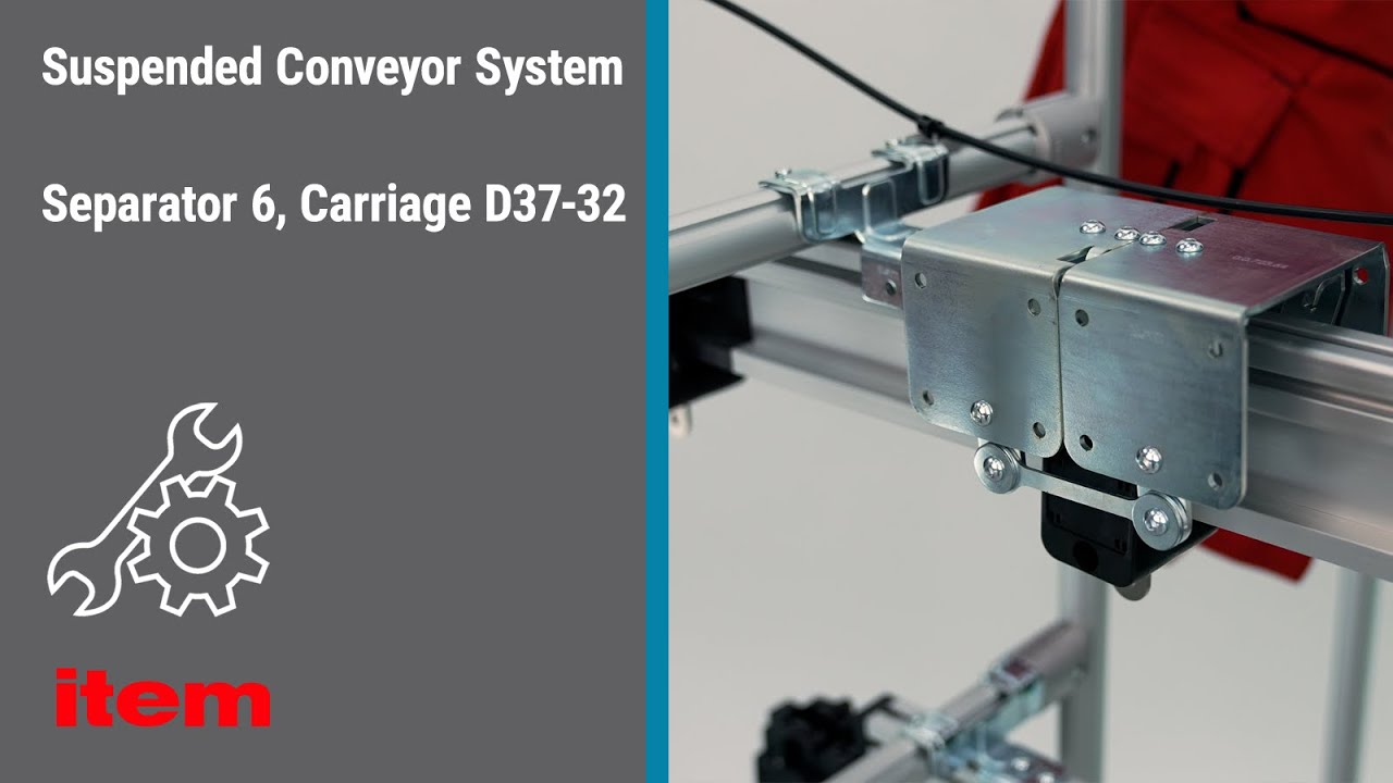 Instruction - Suspended Conveyor System - Separation when supplying ...